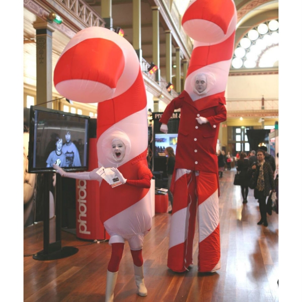 Stilt Walkers Australia | Melbourne Victoria Stilt Walkers: Giant Candy ...